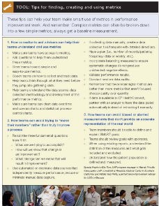 Tips for Finding, Creating and Using Metrics | Labor Management Partnership